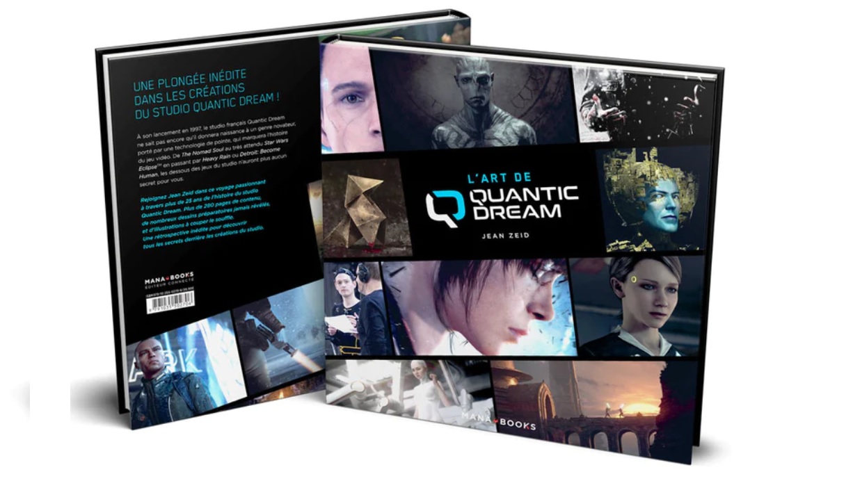 Avis Artbook Mana Books : L’Art de Quantic Dream - Lageekroom