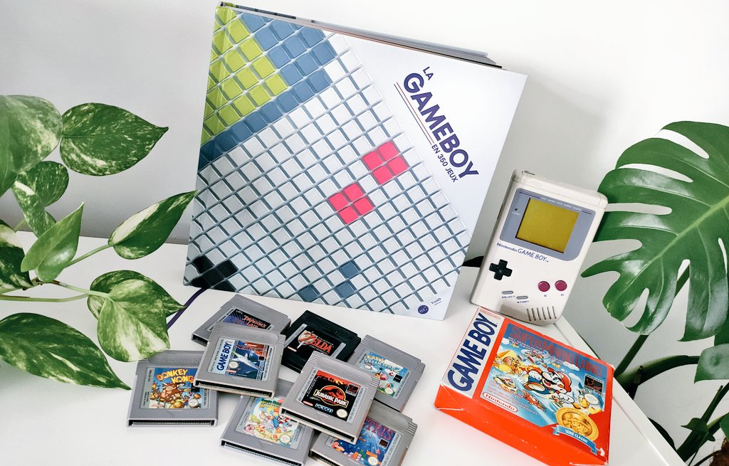 La Game Boy en 350 jeux : avis et photos maison de l'ouvrage - Lageekroom