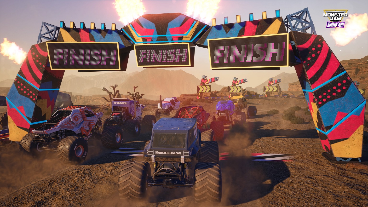 Test : Monster Jam Showdown, Milestone en mode 4 roues sur PS5 - Lageekroom