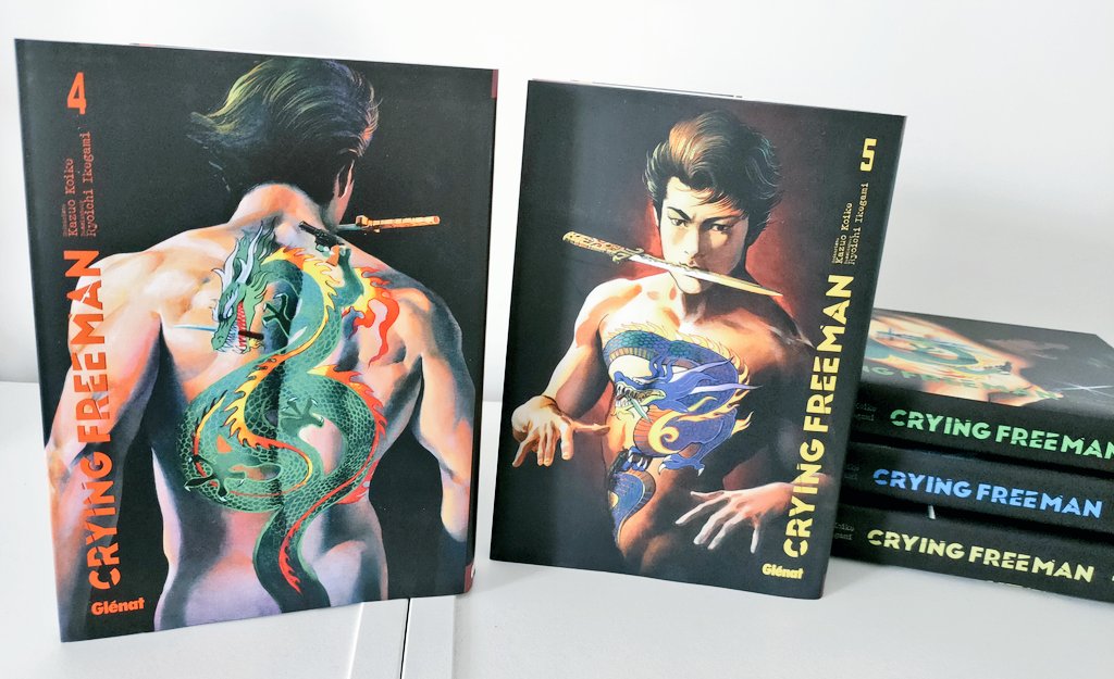 Avis manga Glénat : Crying Freeman - Perfect Edition - Tomes 4 et 5 - Lageekroom